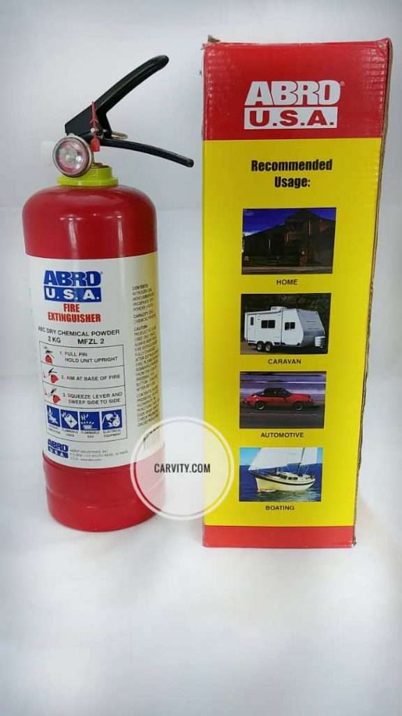 2Kg Fire extinguisher for cars - Carvity
