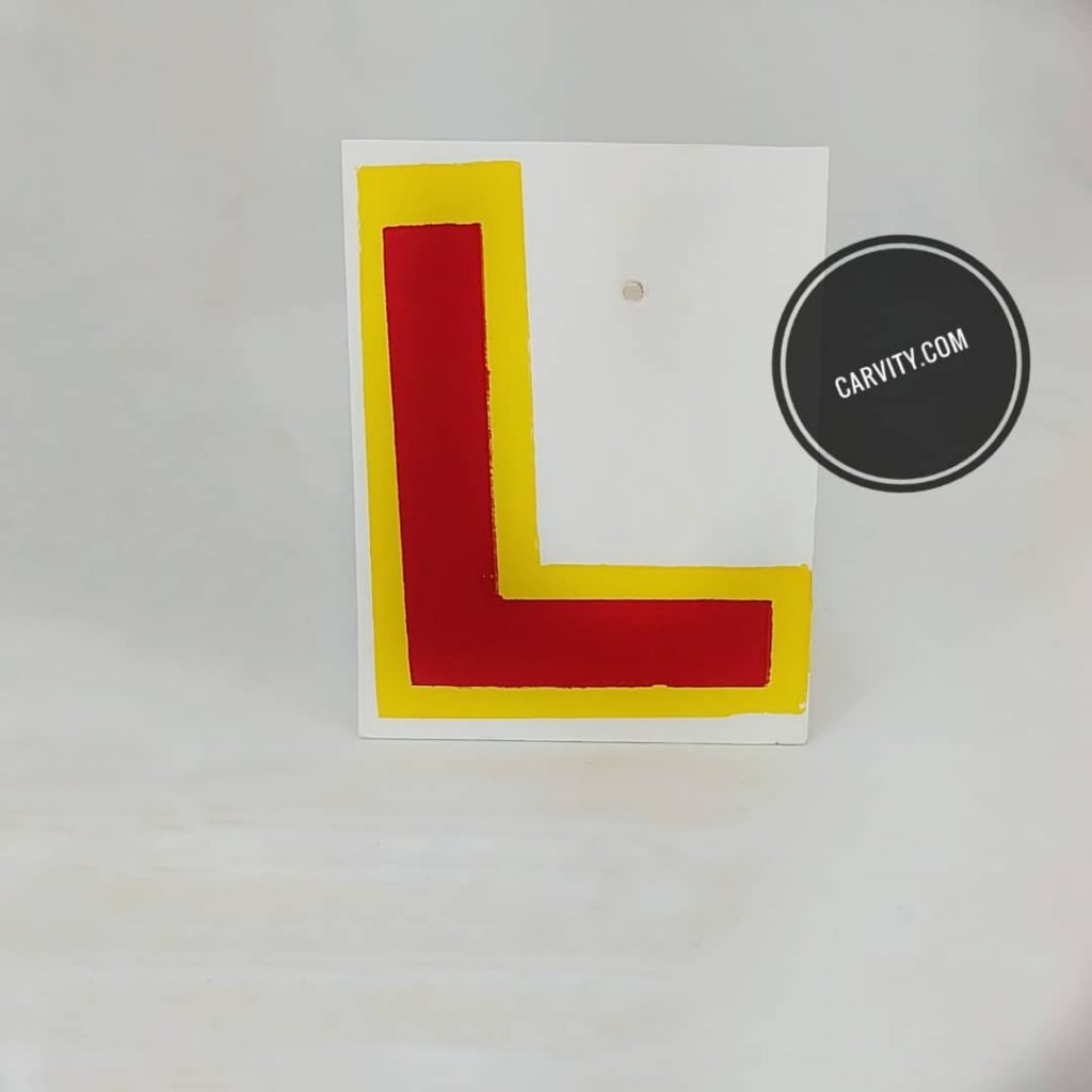 Drivers Learner's Sign - Carvity