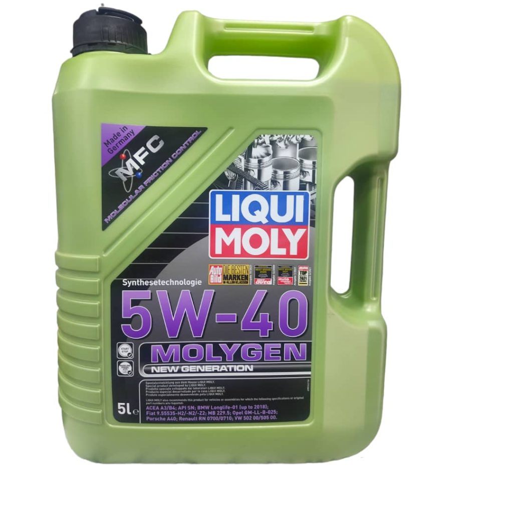 LIQUIMOLY MOLYGEN ENGINE OIL 5W-40 (5Ltrs) - Carvity