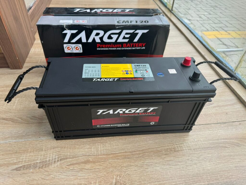 12V Target Battery 120Ah - Carvity